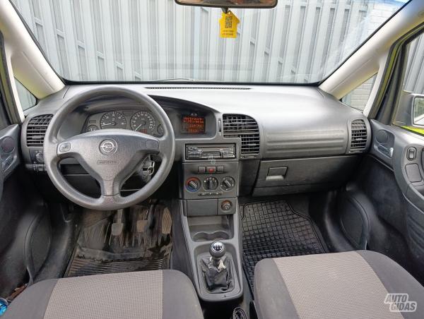 Opel Zafira 2004 in Marijampole, with an engine capacity of 2.20 L and mileage of 203 thousand km for 1050 €, photo 10 on AUTOMOTO.COM.LV