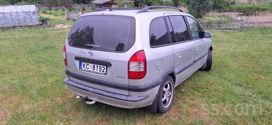 Opel Zafira 2004 Rīga, ar dzinēja tilpumu 1.80 L un nobraukumu 355 tūkst. km par 980 €, foto 4 vietnē AUTOMOTO.COM.LV