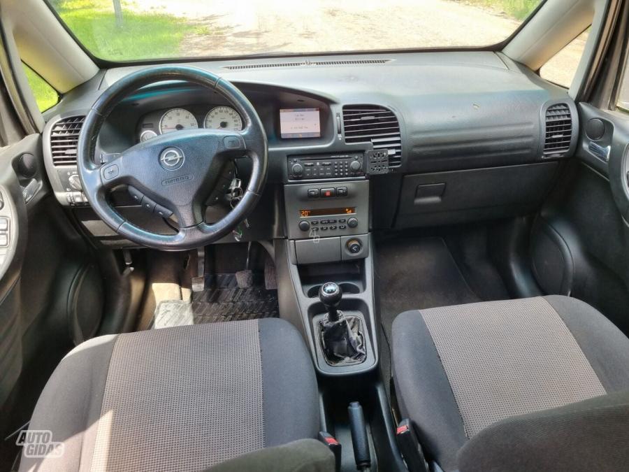 Opel Zafira 2004 in Kaunas, with an engine capacity of 2.20 L and mileage of 285 thousand km for 950 €, photo 7 on AUTOMOTO.COM.LV