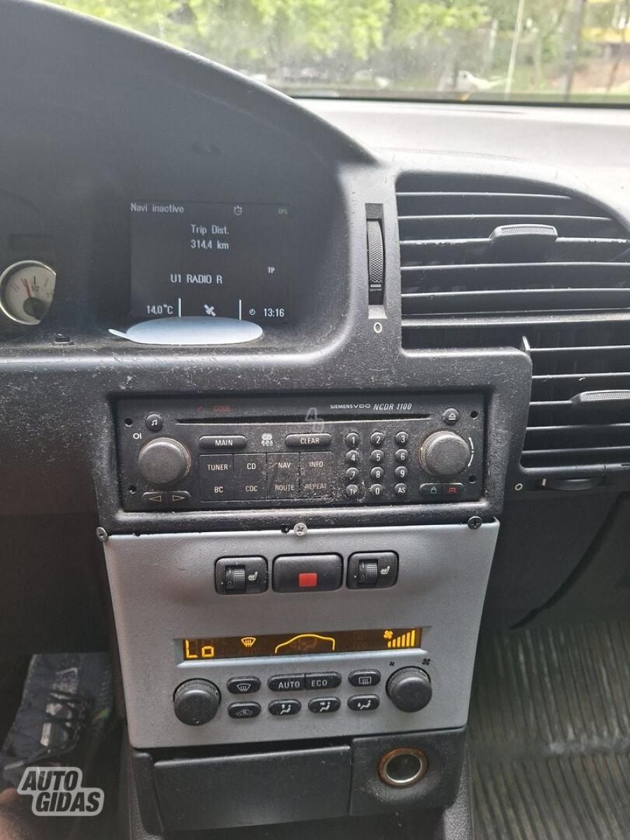 Opel Zafira 2004 Viļņa, ar dzinēja tilpumu 2.20 L un nobraukumu 289 tūkst. km par 699 €, foto 10 vietnē AUTOMOTO.COM.LV