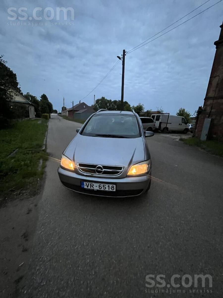 Opel Zafira 2004 in Daugavpils, with an engine capacity of 2.20 L and mileage of 283 thousand km for 500 €, photo 1 on AUTOMOTO.COM.LV