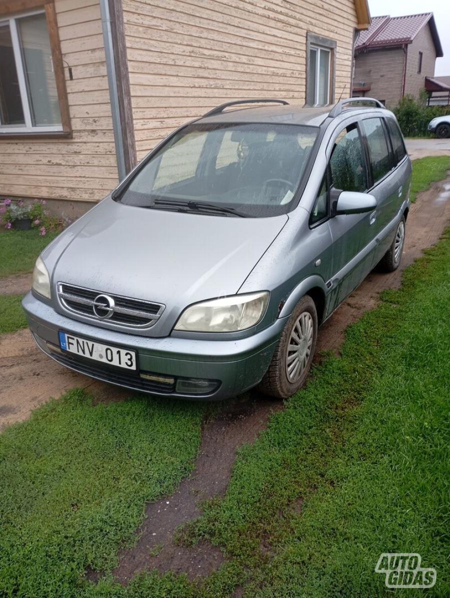 Opel Zafira 2004 Kazlų Rūda, ar dzinēja tilpumu 2.00 L un nobraukumu 376 tūkst. km par 600 €, foto 5 vietnē AUTOMOTO.COM.LV