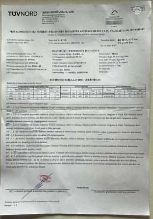 Опель Зафира 2004 в Вильнюс, объемом двигателя 2.00 л и пробегом 196 тыс. км за 500 €, фото 15 на AUTOMOTO.COM.LV