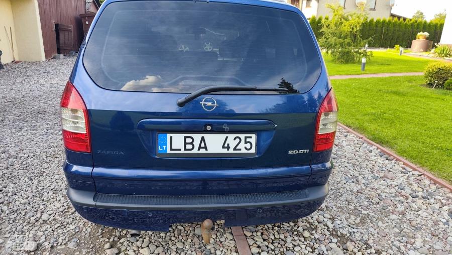 Opel Zafira 2004 Marijampole, ar dzinēja tilpumu 2.00 L un nobraukumu 440 tūkst. km par 450 €, foto 3 vietnē AUTOMOTO.COM.LV