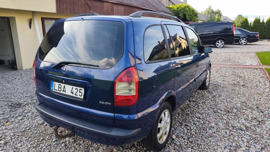 Opel Zafira 2004 Marijampole, ar dzinēja tilpumu 2.00 L un nobraukumu 440 tūkst. km par 450 €, foto 4 vietnē AUTOMOTO.COM.LV