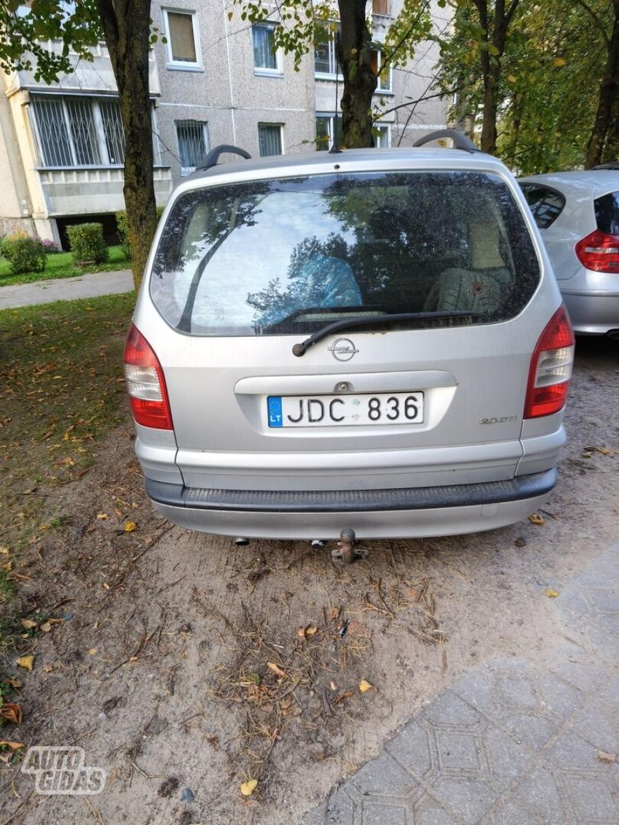 Opel Zafira 2004 Kauņa, ar dzinēja tilpumu 2.00 L un nobraukumu 331 tūkst. km par 1100 €, foto 7 vietnē AUTOMOTO.COM.LV