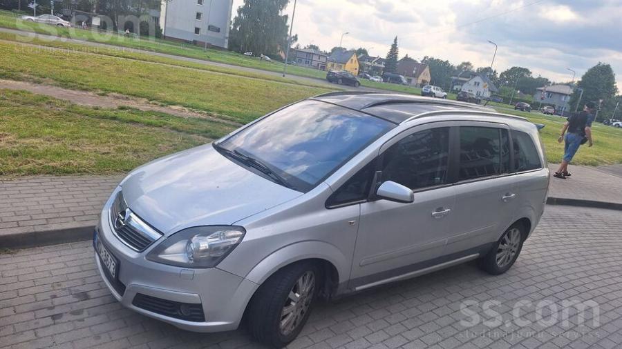 Opel Zafira 2005 in Riga, with an engine capacity of 1.90 L and mileage of 250 thousand km for 7550 €, photo 1 on AUTOMOTO.COM.LV