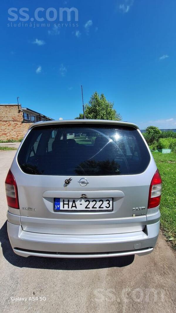 Opel Zafira 2005 Rīga, ar dzinēja tilpumu 2.20 L un nobraukumu 243 tūkst. km par 1000 €, foto 3 vietnē AUTOMOTO.COM.LV