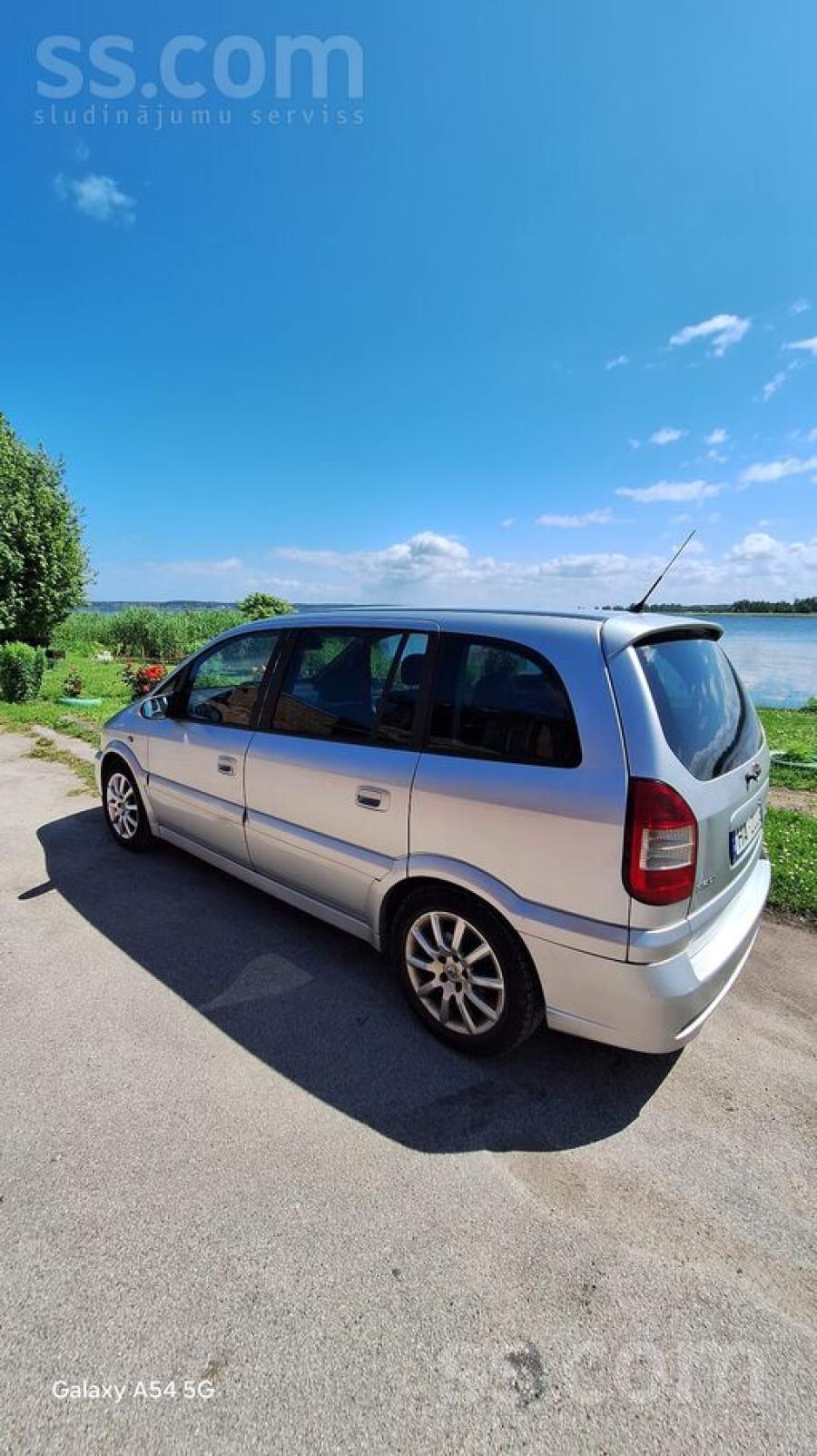 Opel Zafira 2005 Rīga, ar dzinēja tilpumu 2.20 L un nobraukumu 243 tūkst. km par 1000 €, foto 4 vietnē AUTOMOTO.COM.LV