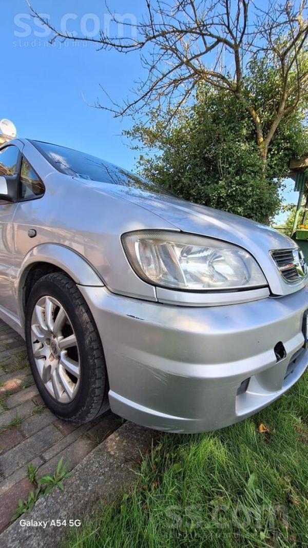 Opel Zafira 2005 Rīga, ar dzinēja tilpumu 2.20 L un nobraukumu 243 tūkst. km par 1000 €, foto 5 vietnē AUTOMOTO.COM.LV
