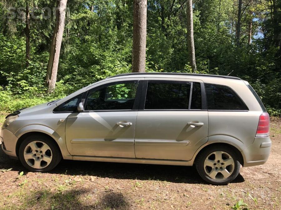 Opel Zafira 2005 Valmiera, ar dzinēja tilpumu 1.80 L un nobraukumu 354 tūkst. km par 1400 €, foto 3 vietnē AUTOMOTO.COM.LV