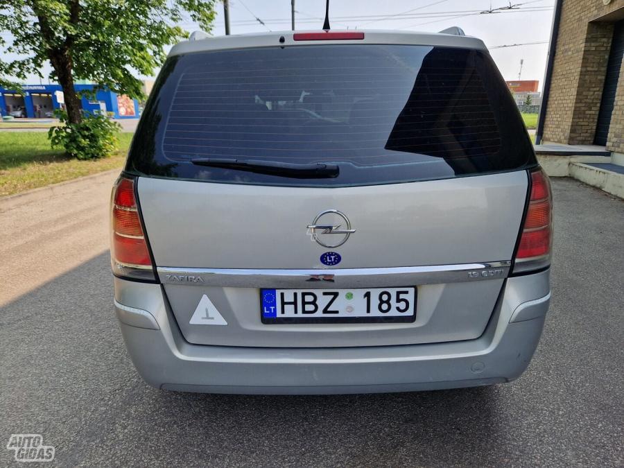 Opel Zafira 2005 Marijampole, ar dzinēja tilpumu 1.90 L un nobraukumu 400 tūkst. km par 1150 €, foto 6 vietnē AUTOMOTO.COM.LV