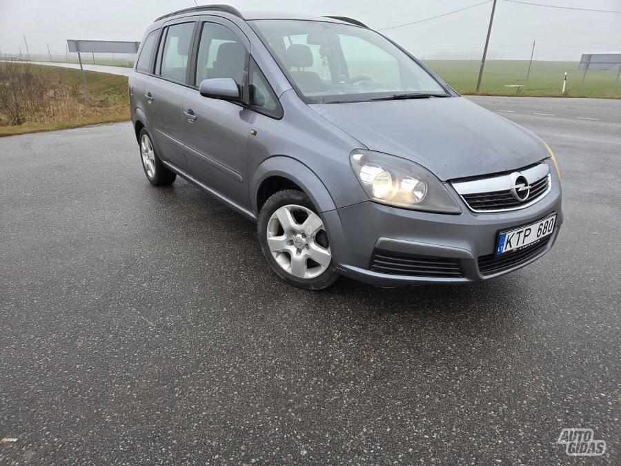 Opel Zafira 2005 Radviliškis, ar dzinēja tilpumu 1.60 L un nobraukumu 240 tūkst. km par 1150 €, foto 4 vietnē AUTOMOTO.COM.LV