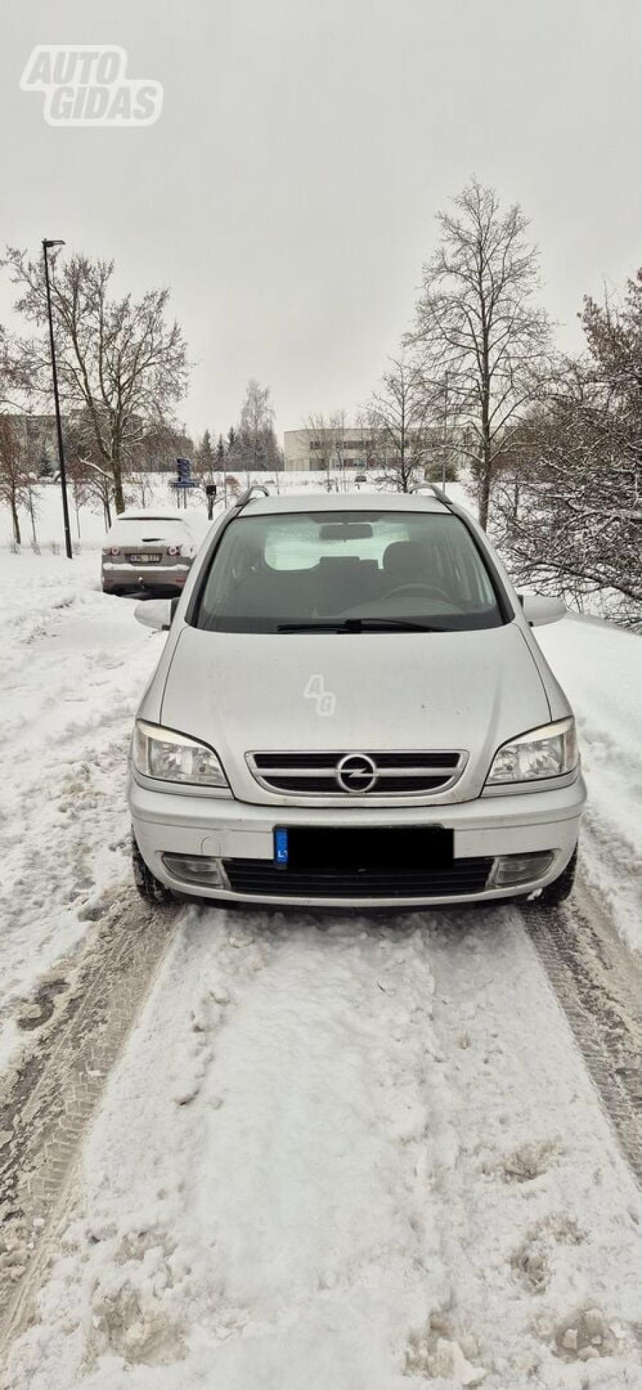 Opel Zafira 2005 Viļņa, ar dzinēja tilpumu 2.20 L un nobraukumu 196 tūkst. km par 1250 €, foto 1 vietnē AUTOMOTO.COM.LV