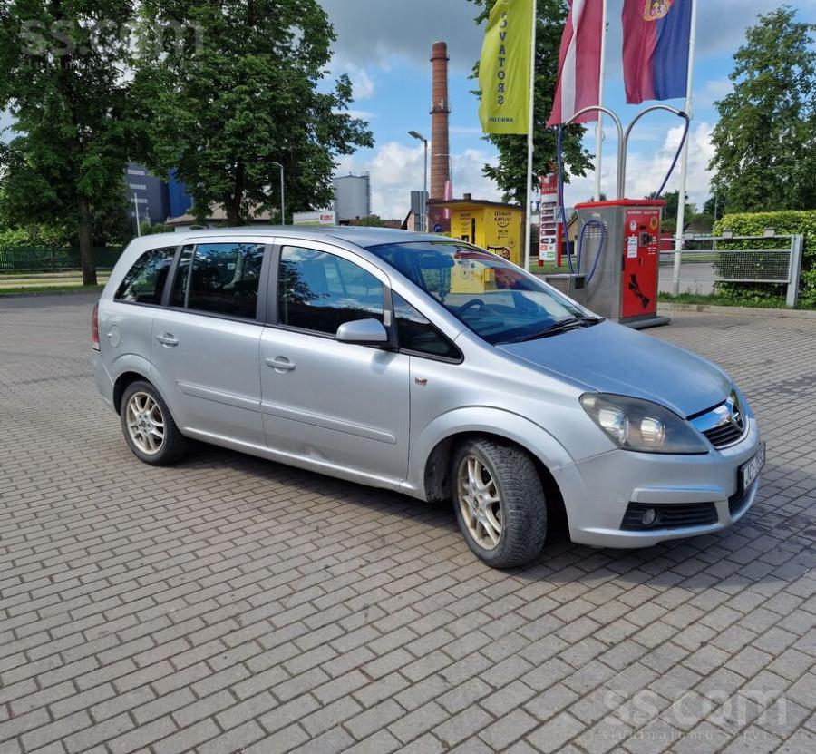 Опель Зафира 2005 в Елгава, объемом двигателя 1.90 л и пробегом 399 тыс. км за 1450 €, фото 4 на AUTOMOTO.COM.LV