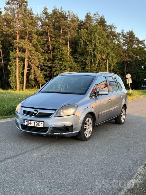 Opel Zafira 2005 Rīga, ar dzinēja tilpumu 1.90 L un nobraukumu 337 tūkst. km par 990 €, foto 1 vietnē AUTOMOTO.COM.LV