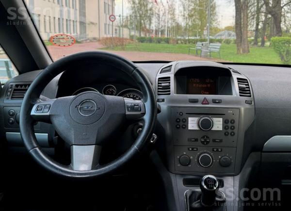 Opel Zafira 2006 in Jelgava, with an engine capacity of 1.90 L and mileage of 353 thousand km for 1650 €, photo 10 on AUTOMOTO.COM.LV