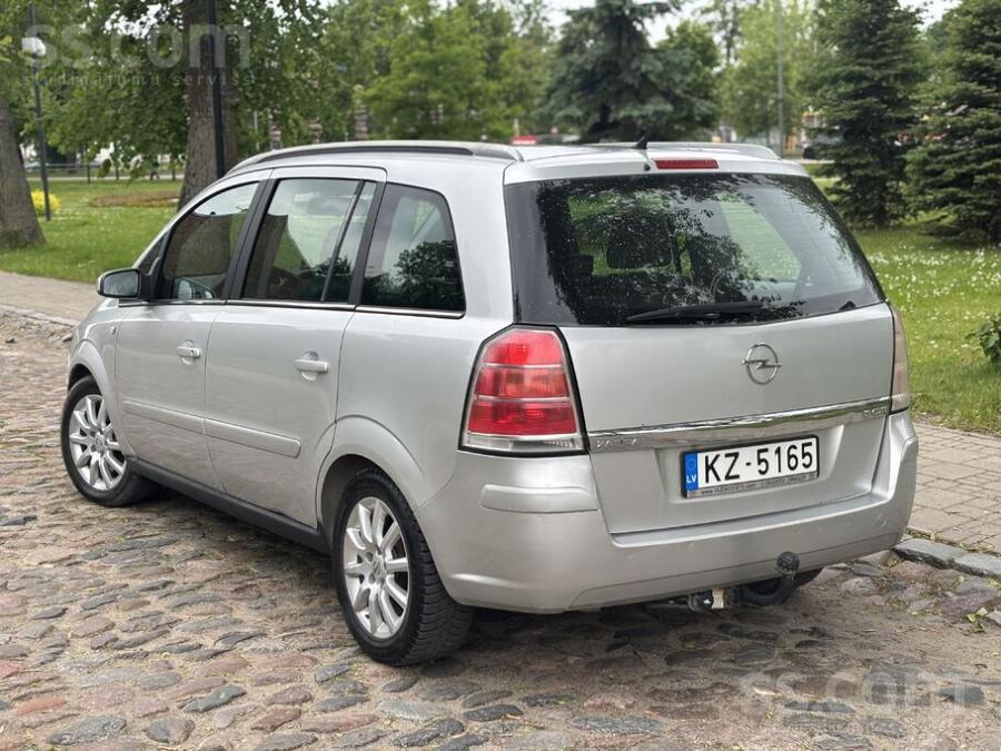 Opel Zafira 2006 Jelgava, ar dzinēja tilpumu 1.90 L un nobraukumu 370 tūkst. km par 3599 €, foto 2 vietnē AUTOMOTO.COM.LV