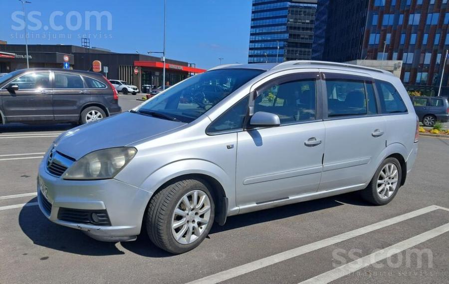 Opel Zafira 2006 in Riga, with an engine capacity of 1.60 L and mileage of 283 thousand km for 1500 €, photo 1 on AUTOMOTO.COM.LV