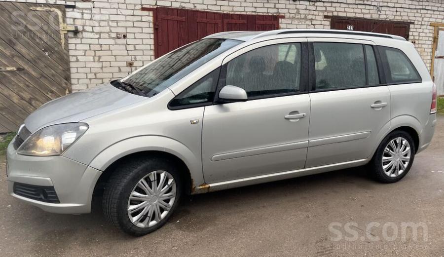 Opel Zafira 2006 Balvi, ar dzinēja tilpumu 1.80 L un nobraukumu 300 tūkst. km par 1200 €, foto 7 vietnē AUTOMOTO.COM.LV