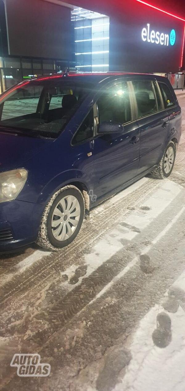 Opel Zafira 2006 Kauņa, ar dzinēja tilpumu 2.00 L un nobraukumu 340 tūkst. km par 850 €, foto 7 vietnē AUTOMOTO.COM.LV