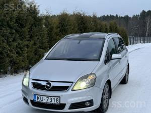 Opel Zafira 2006 Rīga, ar dzinēja tilpumu 1.90 L un nobraukumu 317 tūkst. km par 2350 €, foto  vietnē AUTOMOTO.COM.LV