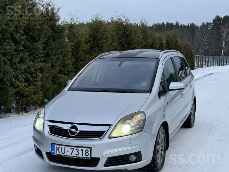 Opel Zafira 2006 in Riga, with an engine capacity of 1.90 L and mileage of 317 thousand km for 2350 €, photo 1 on AUTOMOTO.COM.LV