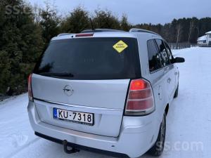 Opel Zafira 2006 in Riga, with an engine capacity of 1.90 L and mileage of 317 thousand km for 2350 €, photo 8 on AUTOMOTO.COM.LV