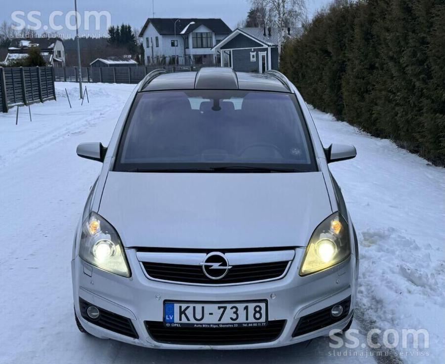 Opel Zafira 2006 in Riga, with an engine capacity of 1.90 L and mileage of 318 thousand km for 1950 €, photo 5 on AUTOMOTO.COM.LV
