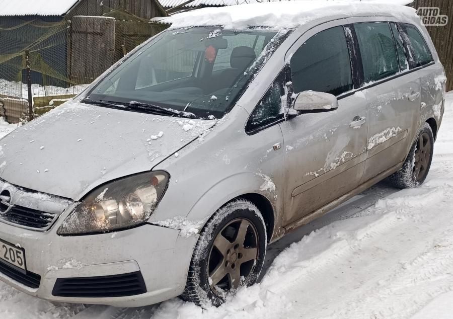 Opel Zafira 2006 Šauļi, ar dzinēja tilpumu 1.90 L un nobraukumu 313 tūkst. km par 1100 €, foto 1 vietnē AUTOMOTO.COM.LV