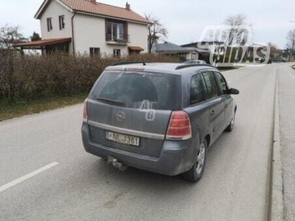Opel Zafira 2006 in Klaipeda, with an engine capacity of 1.90 L and mileage of 272 thousand km for 650 €, photo 5 on AUTOMOTO.COM.LV