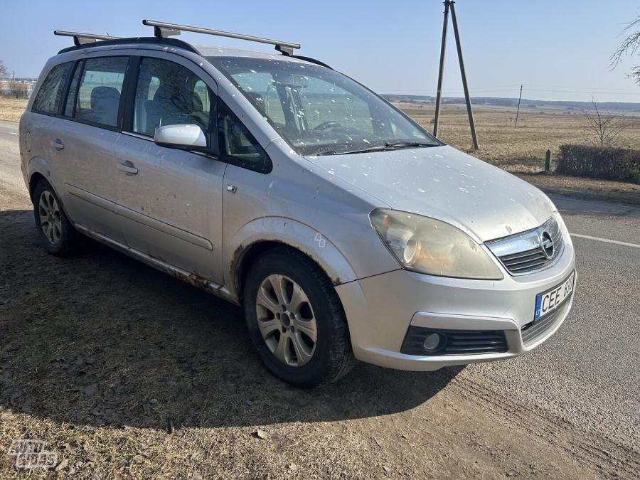 Opel Zafira 2006 Varėna, ar dzinēja tilpumu 1.90 L un nobraukumu 419 tūkst. km par 500 €, foto 7 vietnē AUTOMOTO.COM.LV