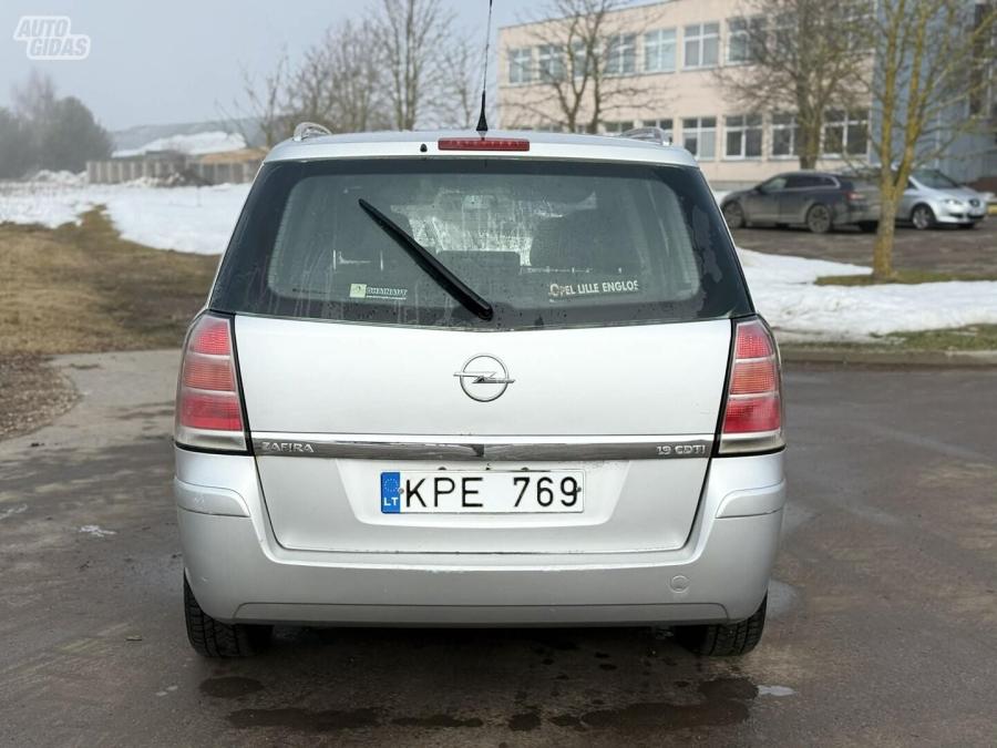 Опель Зафира 2006 в Шилуте, объемом двигателя 1.90 л и пробегом 320 тыс. км за 950 €, фото 7 на AUTOMOTO.COM.LV