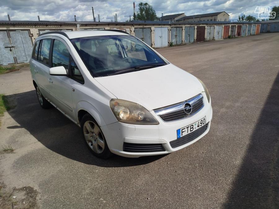 Опель Зафира 2006 в Паневежис, объемом двигателя 1.90 л и пробегом 234 тыс. км за 750 €, фото 1 на AUTOMOTO.COM.LV