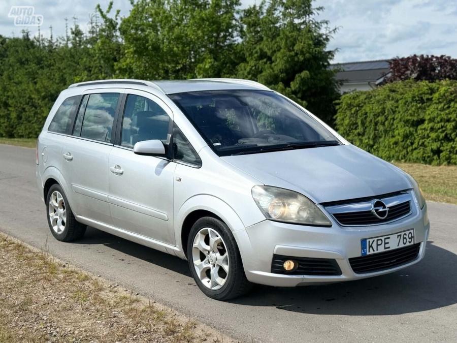 Opel Zafira 2006 Šilutė, ar dzinēja tilpumu 1.90 L un nobraukumu 320 tūkst. km par 999 €, foto 1 vietnē AUTOMOTO.COM.LV