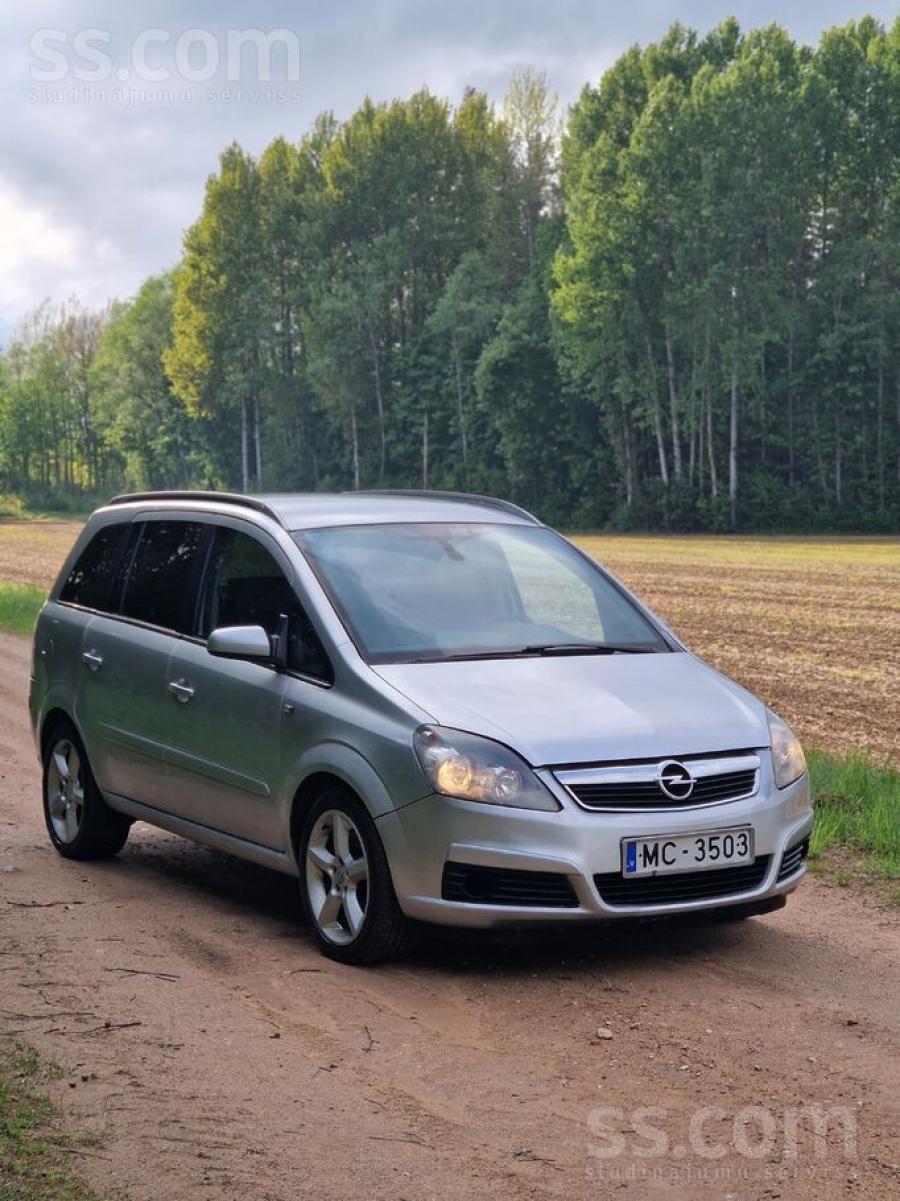 Opel Zafira 2006 Valka, ar dzinēja tilpumu 1.90 L un nobraukumu 473 tūkst. km par 800 €, foto 3 vietnē AUTOMOTO.COM.LV