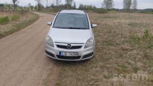 Opel Zafira 2006 Kuldīga, ar dzinēja tilpumu 1.90 L un nobraukumu 270 tūkst. km par 1100 €, foto 4 vietnē AUTOMOTO.COM.LV