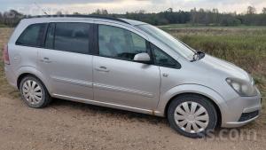 Opel Zafira 2006 Kuldīga, ar dzinēja tilpumu 1.90 L un nobraukumu 270 tūkst. km par 1100 €, foto 5 vietnē AUTOMOTO.COM.LV