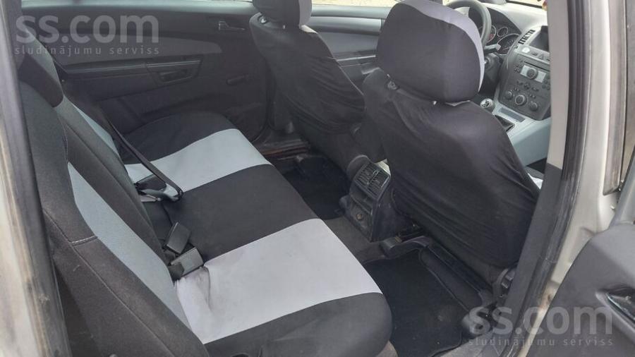 Opel Zafira 2006 Kuldīga, ar dzinēja tilpumu 1.90 L un nobraukumu 270 tūkst. km par 1100 €, foto 10 vietnē AUTOMOTO.COM.LV