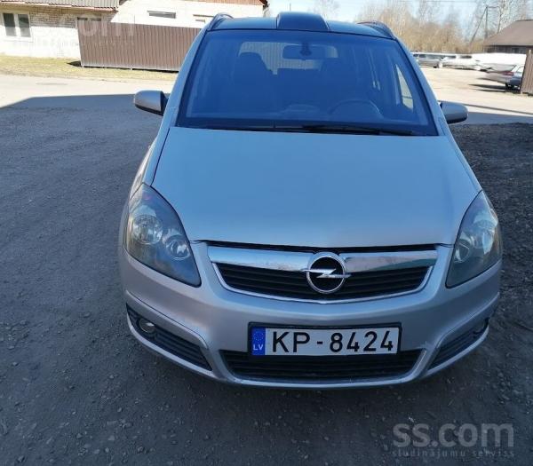 Opel Zafira 2006 Balvi, ar dzinēja tilpumu 1.90 L un nobraukumu 306 tūkst. km par 2000 €, foto 1 vietnē AUTOMOTO.COM.LV
