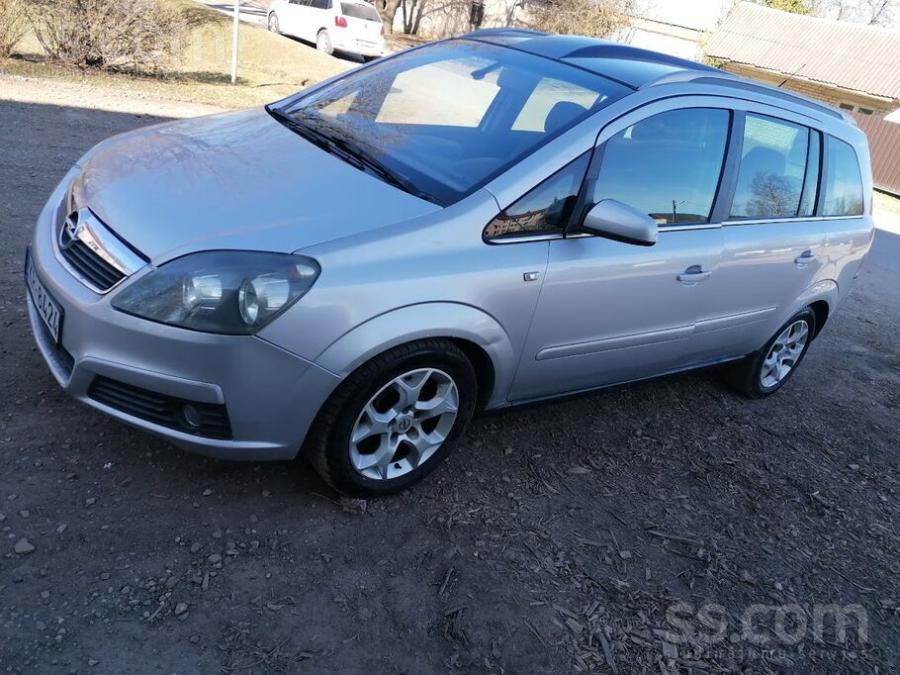 Opel Zafira 2006 Balvi, ar dzinēja tilpumu 1.90 L un nobraukumu 306 tūkst. km par 2000 €, foto 4 vietnē AUTOMOTO.COM.LV
