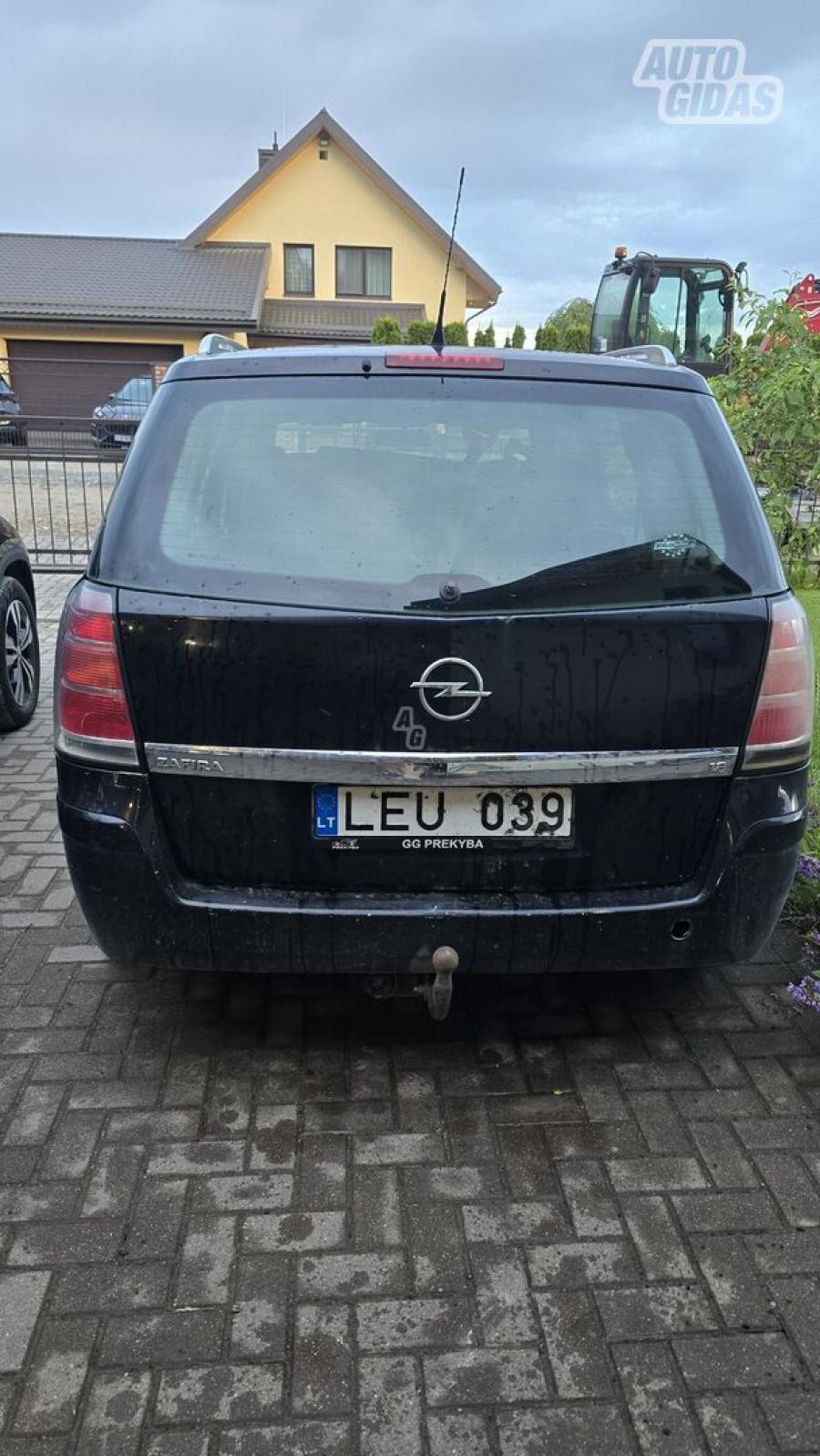Opel Zafira 2006 Viļņa, ar dzinēja tilpumu 1.80 L un nobraukumu 282 tūkst. km par 555 €, foto 9 vietnē AUTOMOTO.COM.LV