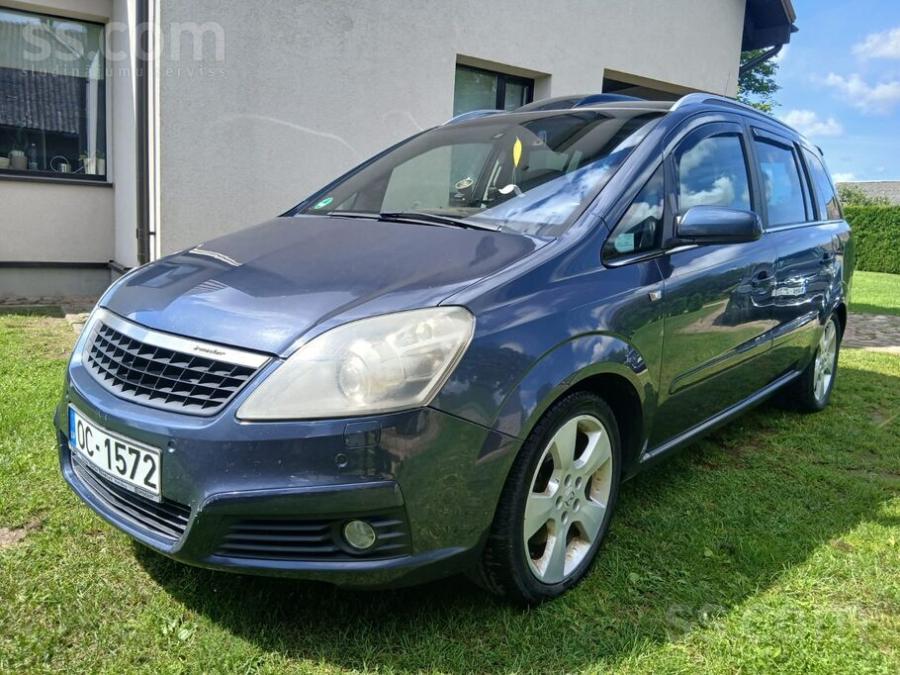Opel Zafira 2006 Liepāja, ar dzinēja tilpumu 1.90 L un nobraukumu 297 tūkst. km par 1700 €, foto 1 vietnē AUTOMOTO.COM.LV