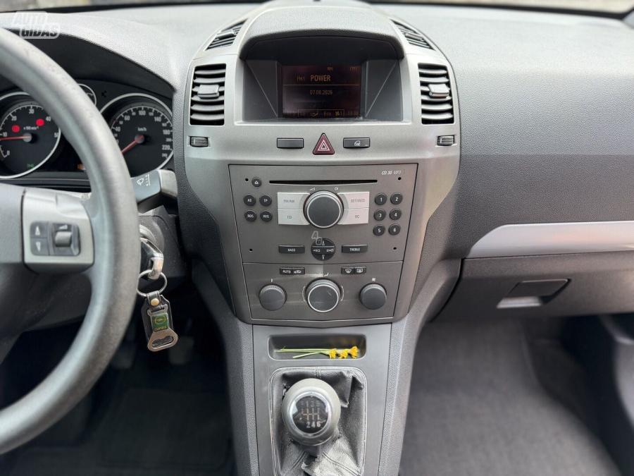 Опель Зафира 2006 в Утена, объемом двигателя 1.90 л и пробегом 185 тыс. км за 1650 €, фото 16 на AUTOMOTO.COM.LV
