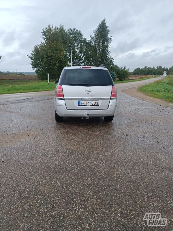 Opel Zafira 2006 in Vilnius, with an engine capacity of 1.90 L and mileage of 0 thousand km for 480 €, photo 5 on AUTOMOTO.COM.LV