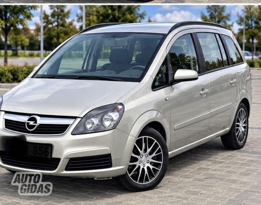 Opel Zafira 2006 in Kaunas, with an engine capacity of 1.90 L and mileage of 271 thousand km for 1499 €, photo 1 on AUTOMOTO.COM.LV