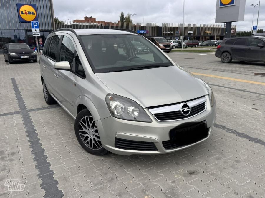 Opel Zafira 2006 in Kaunas, with an engine capacity of 1.90 L and mileage of 271 thousand km for 1499 €, photo 7 on AUTOMOTO.COM.LV