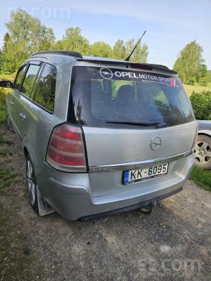 Opel Zafira 2007 in Bauska, with an engine capacity of 1.90 L and mileage of 331 thousand km for 1000 €, photo 4 on AUTOMOTO.COM.LV
