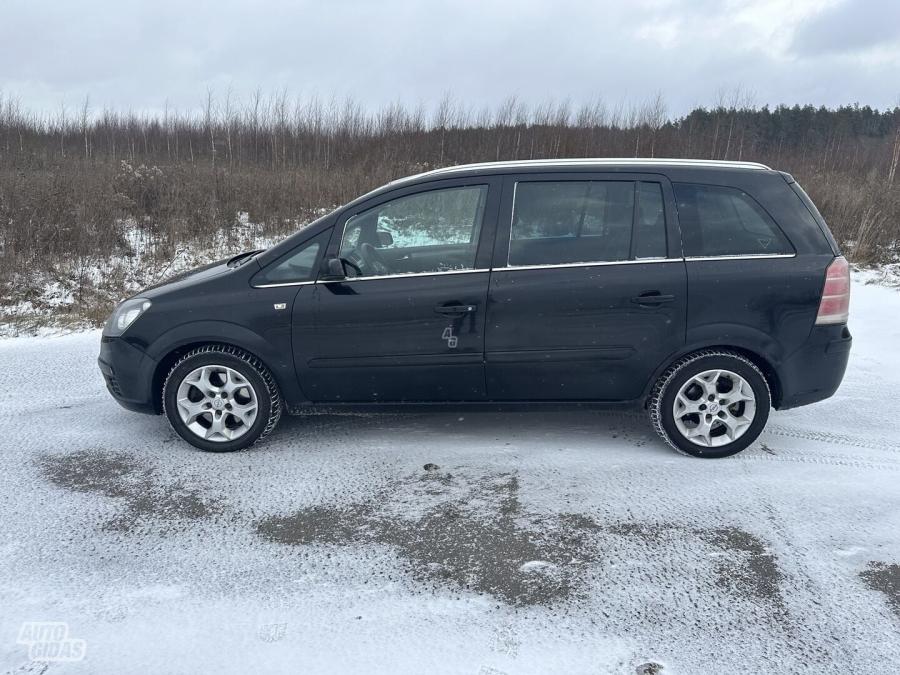 Opel Zafira 2007 in Vilnius, with an engine capacity of 1.90 L and mileage of 185 thousand km for 2200 €, photo 4 on AUTOMOTO.COM.LV