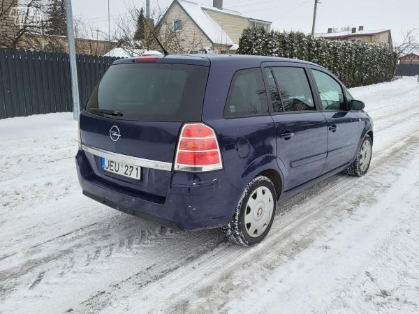 Opel Zafira 2007 in Radviliskis, with an engine capacity of 1.90 L and mileage of 1 thousand km for 950 €, photo 4 on AUTOMOTO.COM.LV